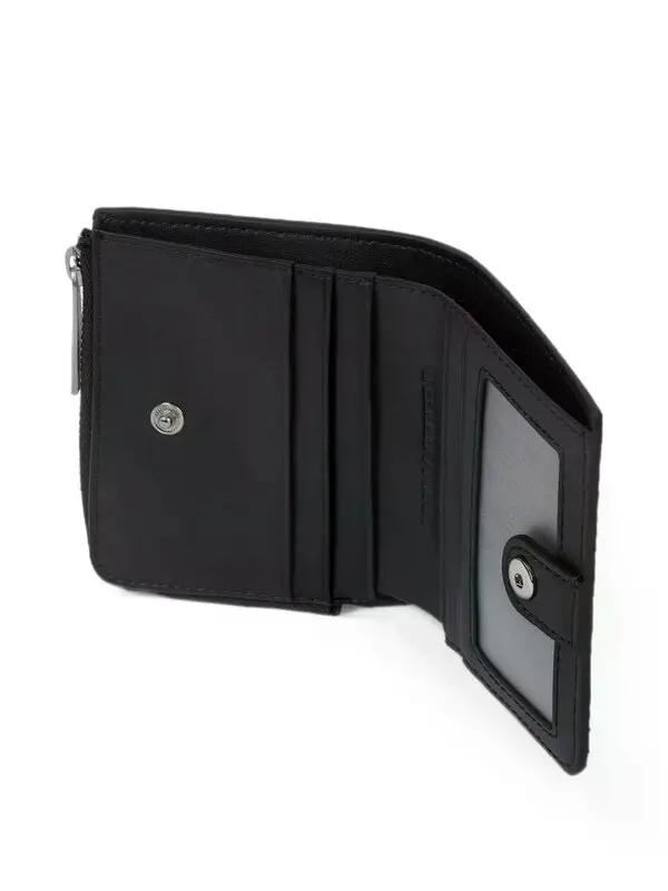 Karl Lagerfeld Small K/signature Leather Bi-fold Wallet