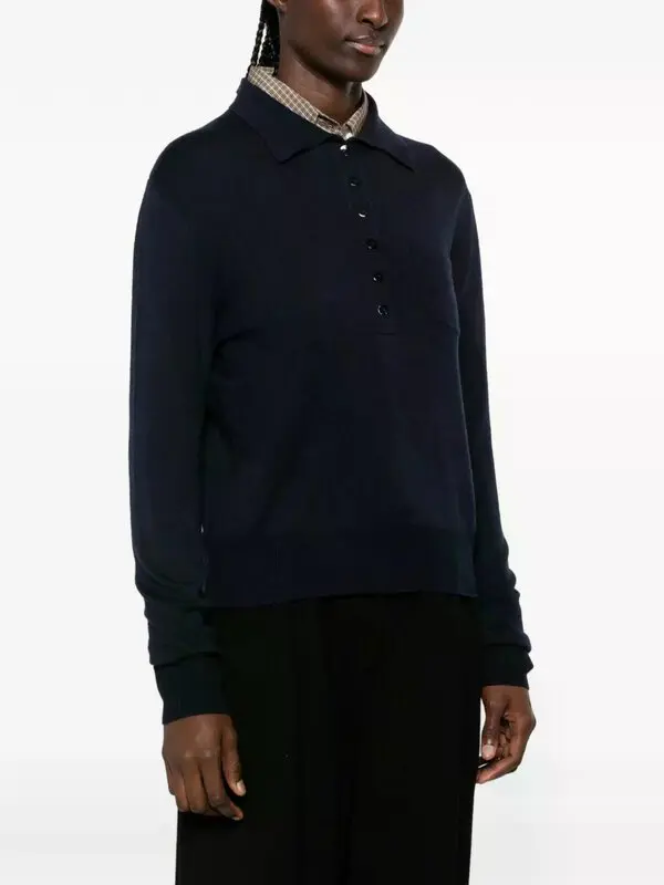 19.61 MILANO Button-fastening Polo Top