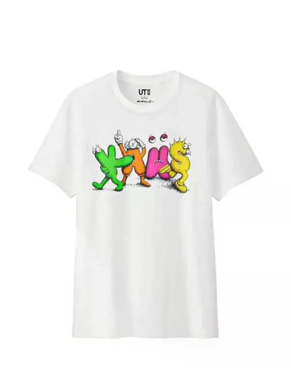 KAWS X Uniqlo Graphic-print T-shirt