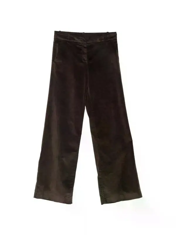 19.61 MILANO Velvet Wide-leg Trousers