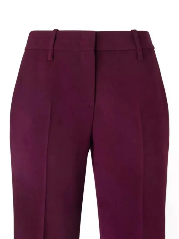 Ermanno Scervino Pressed-crease Tailored Trousers - Purple