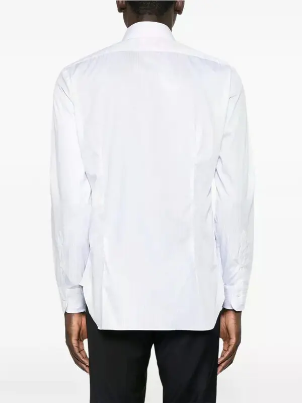 BARBA NAPOLI Pinstripe Long-sleeve Shirt