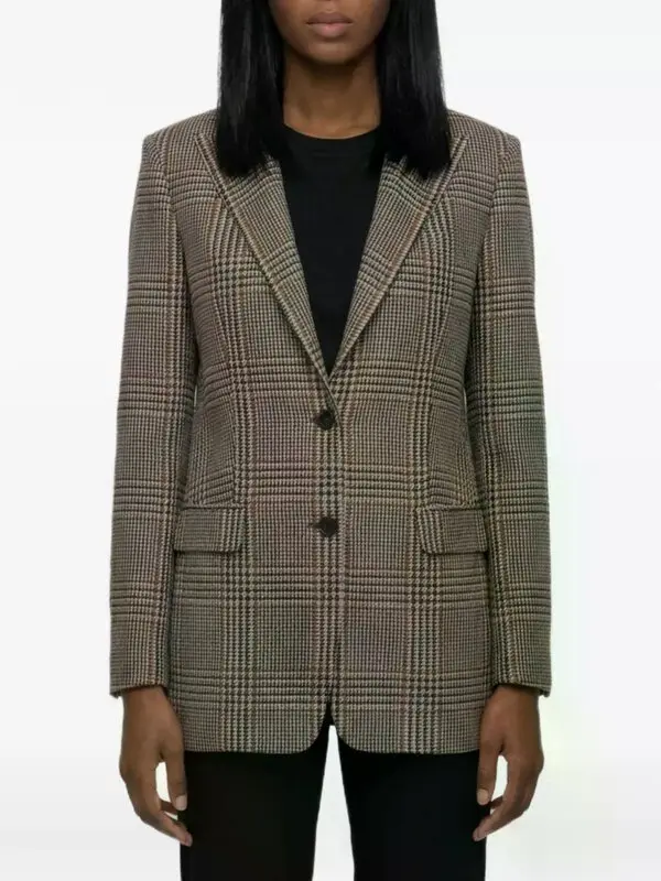 Tagliatore Bertha Checked Blazer