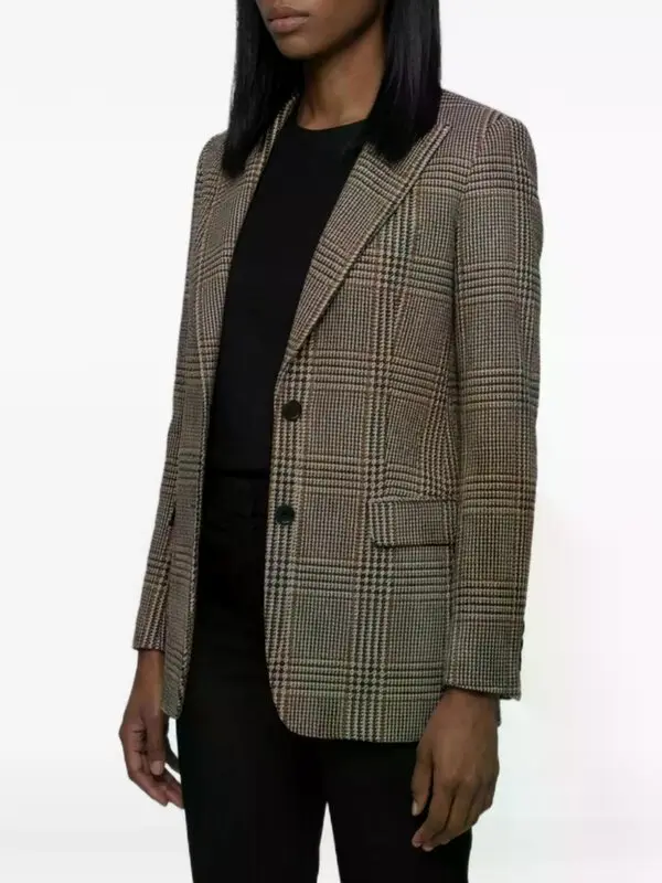 Tagliatore Bertha Checked Blazer