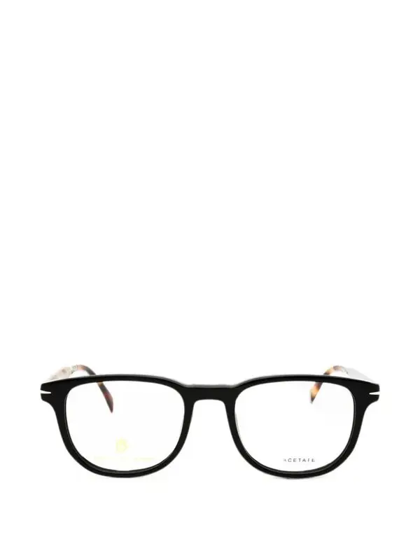 DB EYEWEAR BY DAVID BECKHAM Tortoiseshell-effect Rectangle-frame Glasses