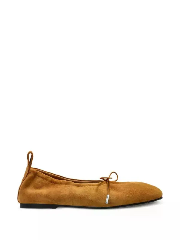 ALOHAS Rosalind Suede Ballet Flats - Neutrals