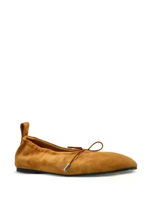 ALOHAS Rosalind Suede Ballet Flats - Neutrals