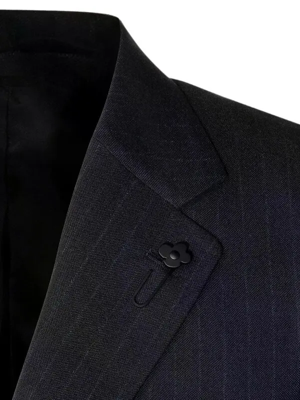 LARDINI Pinstriped Wool Suit