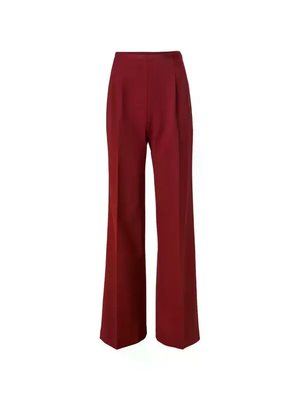 Carolina Herrera Marisol Wide-leg Palazzo Pants - Red