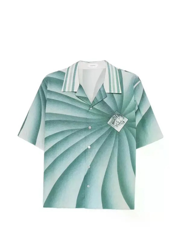 Versace Medusa Vortex-print Shirt