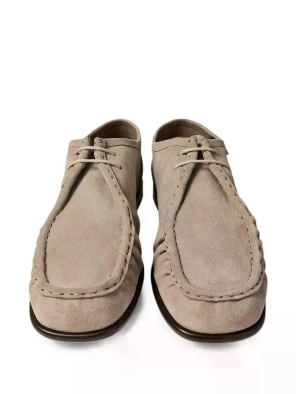 JIMMY CHOO Ember Moccasins - Neutrals