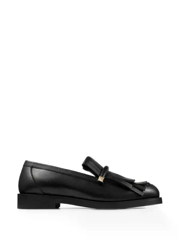 JIMMY CHOO Eska Loafers - Black