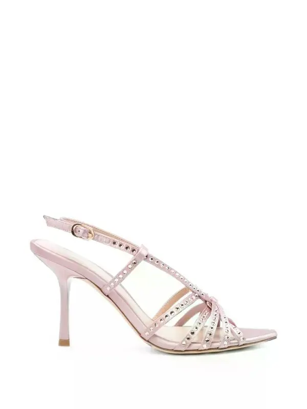 STUART WEITZMAN Crystal-embellished Strappy Sandals