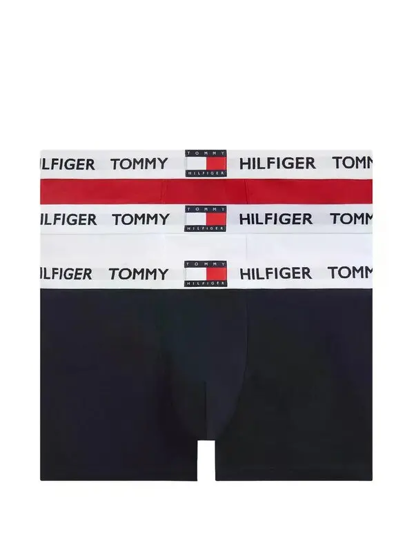 Tommy Hilfiger Logo-print Waistband Boxers - Blue