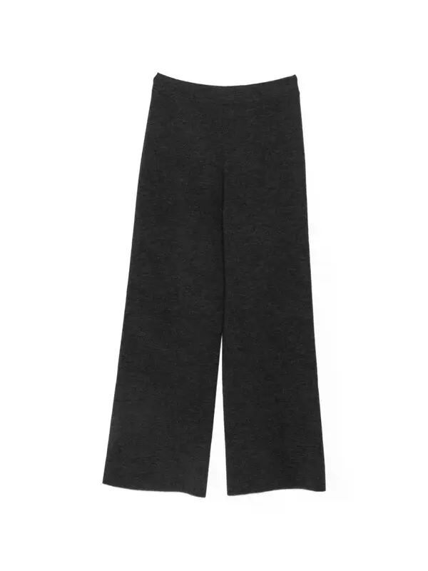 P.a.r.o.s.h Fine-knit Wide-leg Trousers