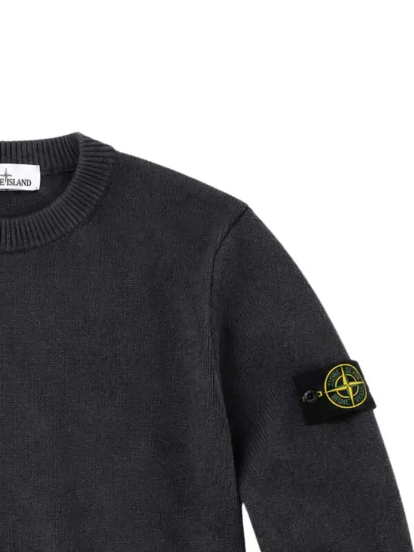 Stone Island 5100072 Lambswool Sweater - Grey