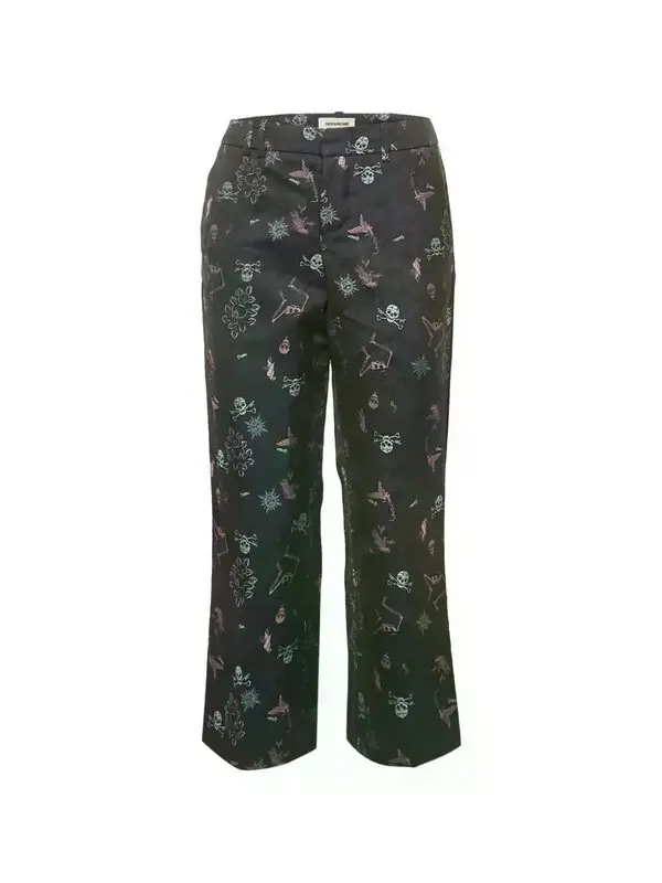 Zadig&Voltaire Tattoo-motif Jacquard Trousers