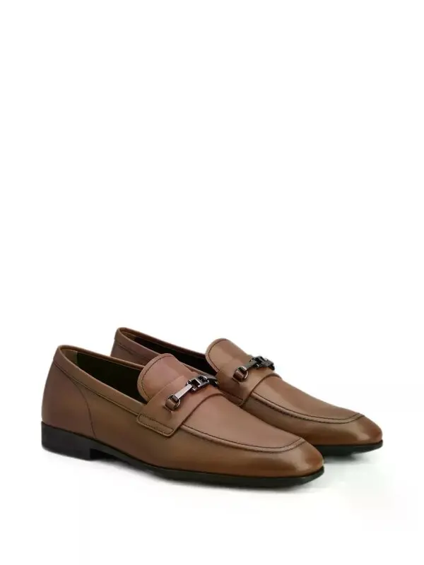 TOD'S T Timeless Leather Loafers