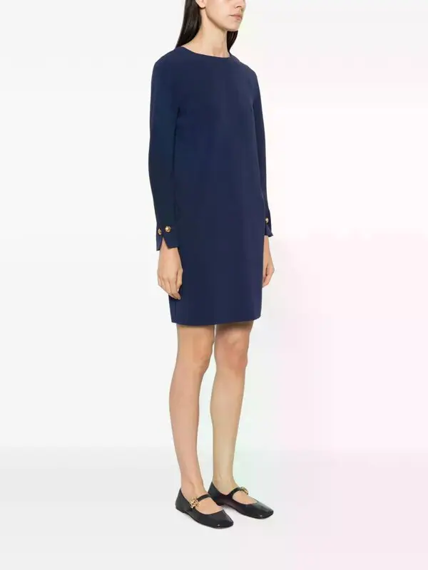 Max Mara Button-cuff Mini Dress