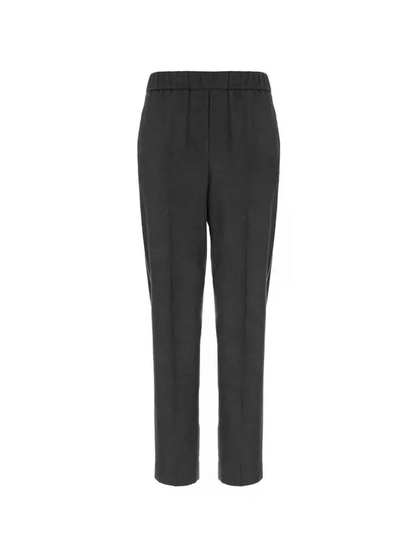 Peserico Bead-embellished Trousers - Grey