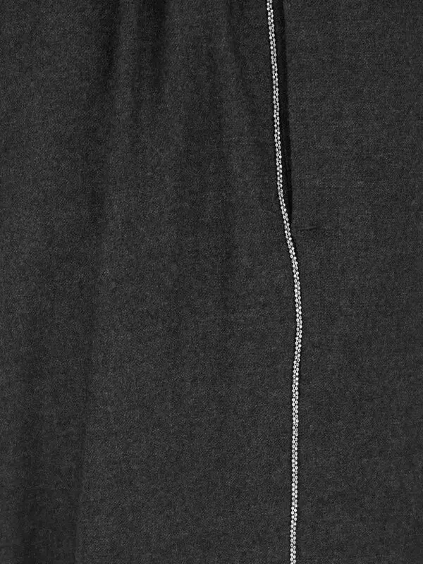 Peserico Bead-embellished Trousers - Grey