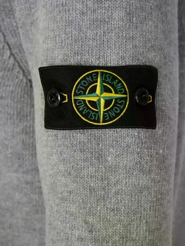 Stone Island Lambswool Crew Neck Sweater