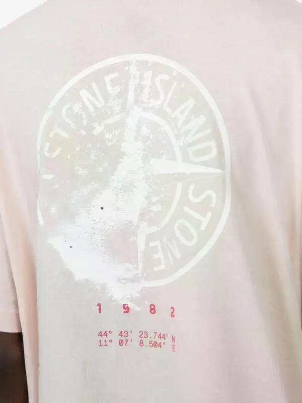 Stone Island Regular-fit T-shirt With Desert Print