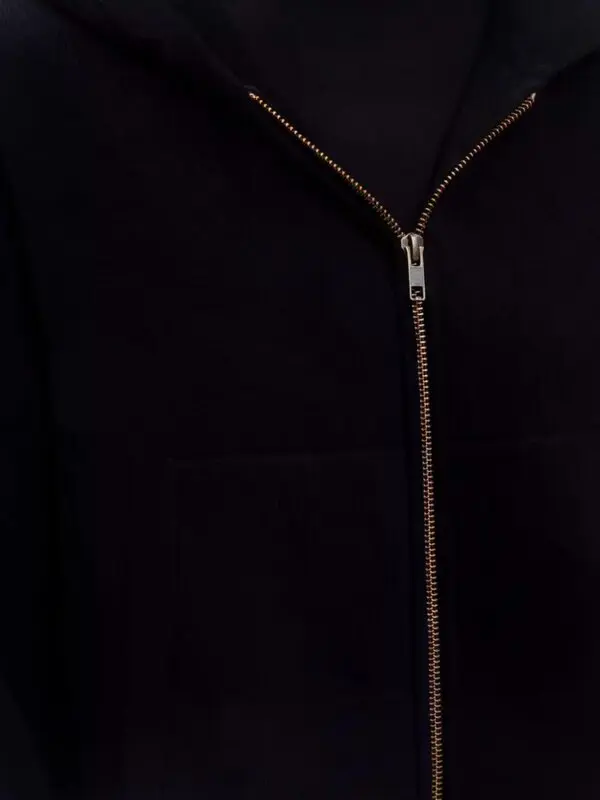 LISA YANG Lilia Hoodie Cardigan - Black