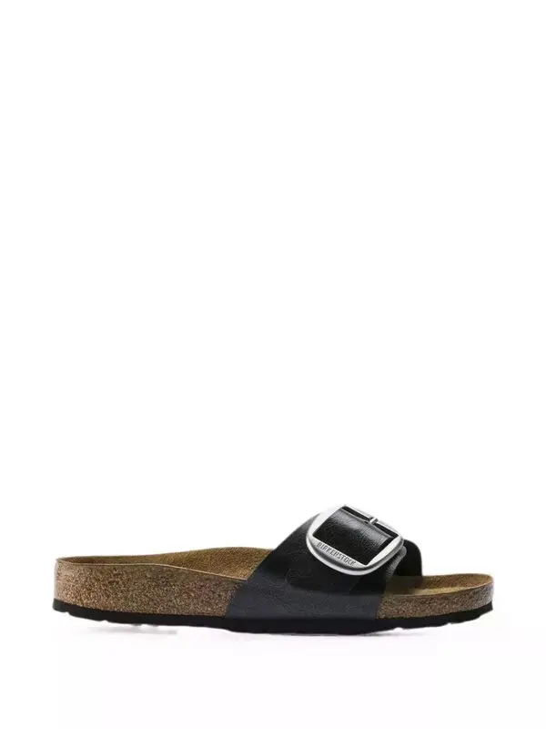 BIRKENSTOCK Madrid Big Buckle Sandals - Black