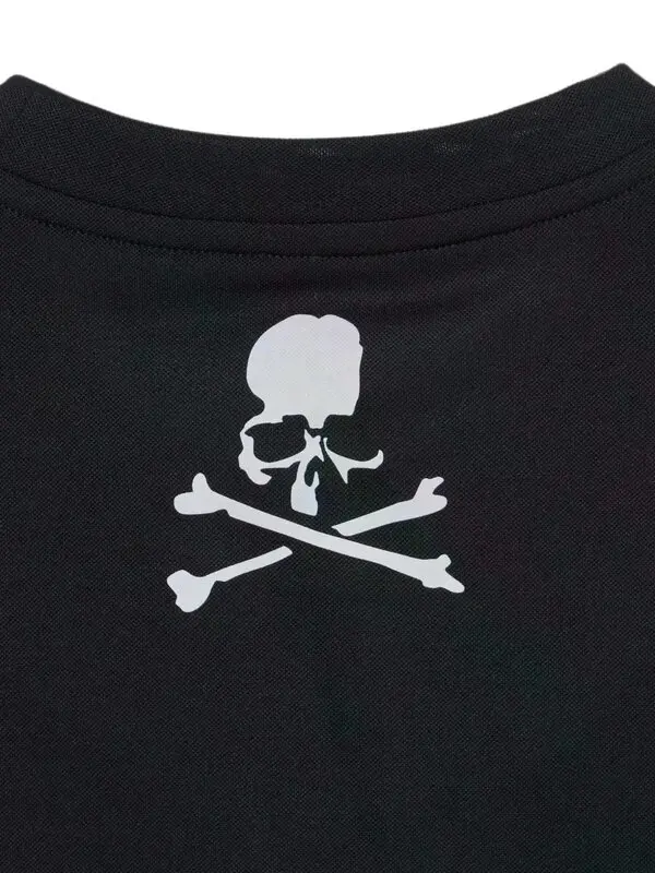 MASTERMIND WORLD Logo-print Side-slit T-shirt