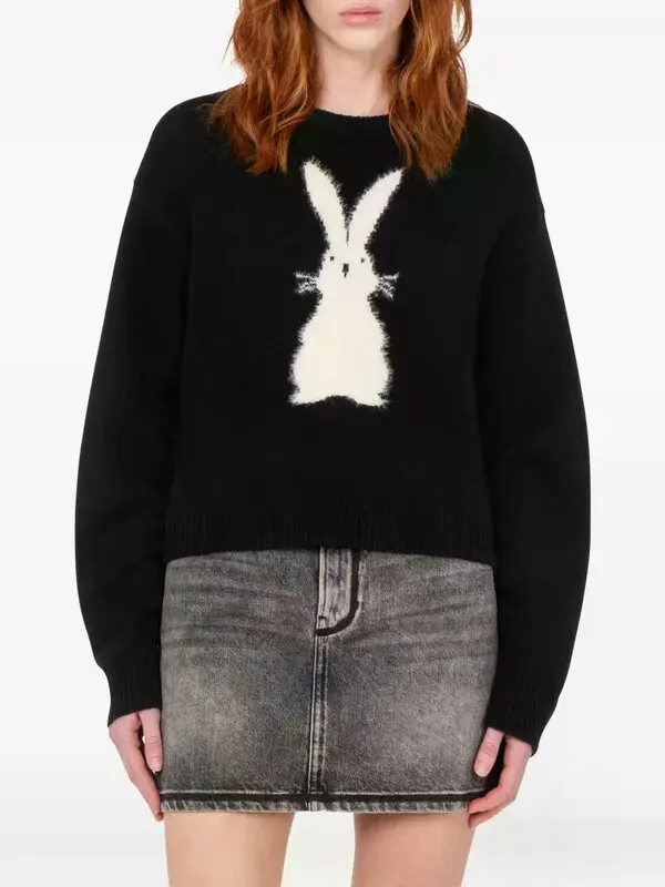 Moschino Inlaid Wool Sweater