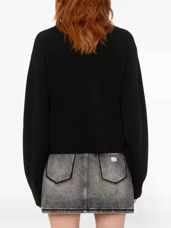 Moschino Inlaid Wool Sweater