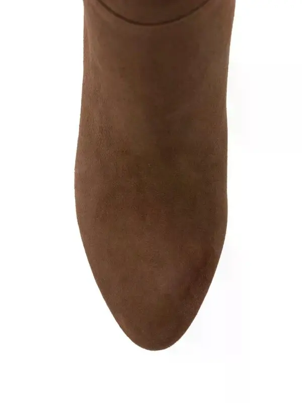 STUART WEITZMAN Madison Knee-high Stiletto Boots - Neutrals