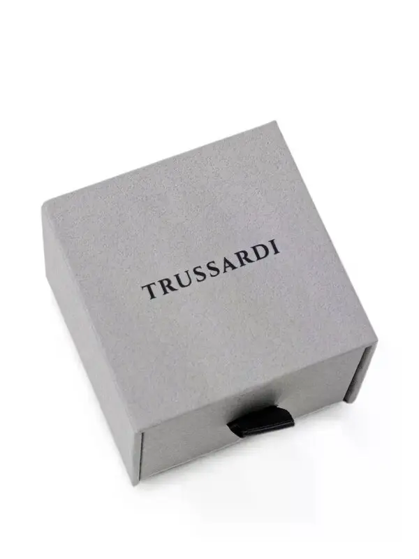 TRUSSARDI Crystal-embellished Band Ring