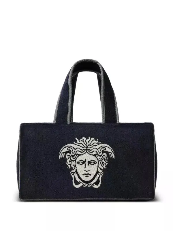 Versace Terry-cloth Jacquard Gym Bag