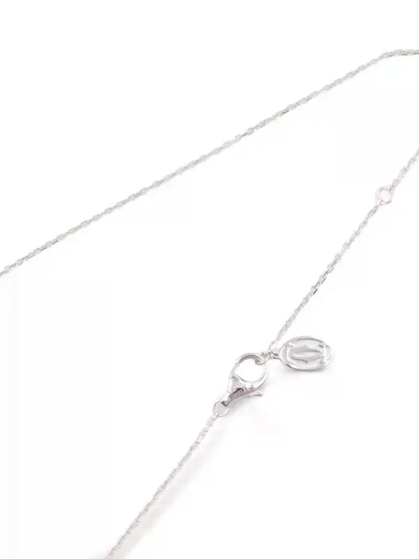 Cartier 1895 Solitaire Diamond Necklace - Silver