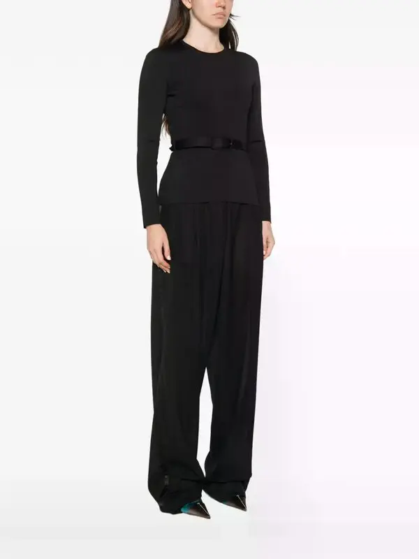 TOM FORD Belted Long-sleeve Sweater