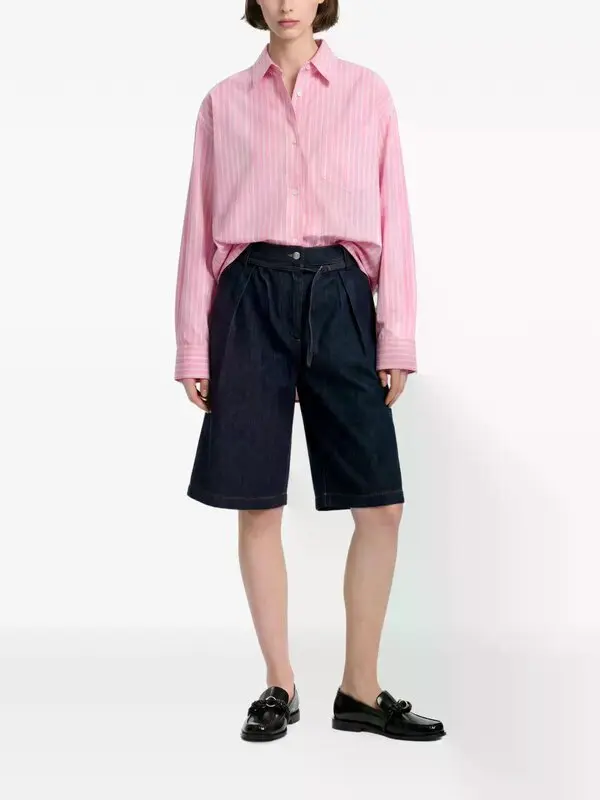 Marni Vertical-stripe Chest-pocket Shirt
