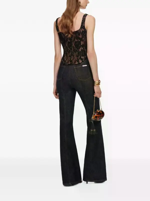 SELF-PORTRAIT Lace Corset Top