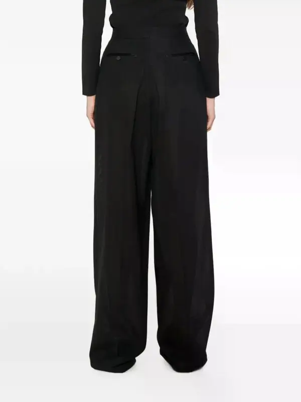 TOM FORD Satin-trimmed Pleated Trousers