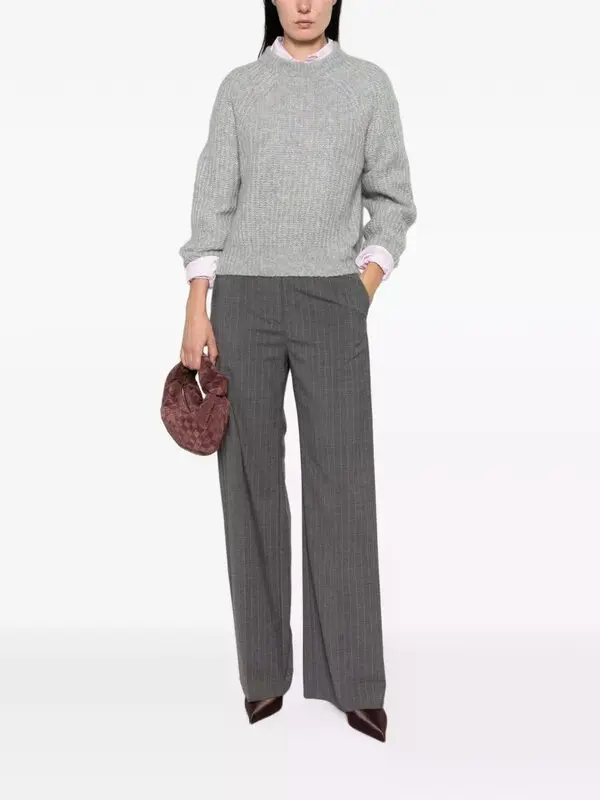 EMERSON RENALDI Ribbed Knit Raglan Sweater