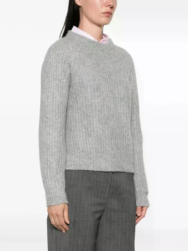 EMERSON RENALDI Ribbed Knit Raglan Sweater