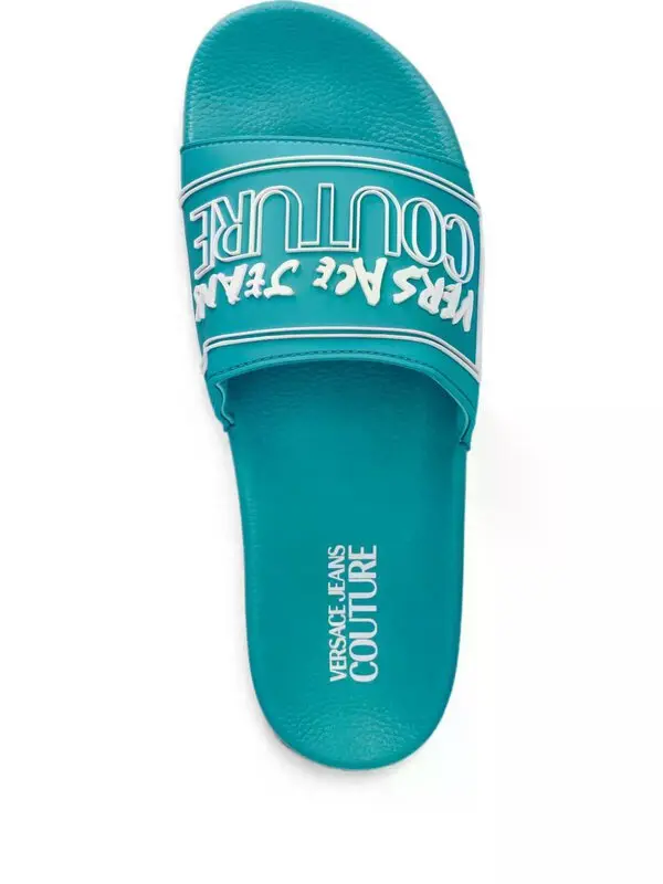 Versace Logo-patch Slides