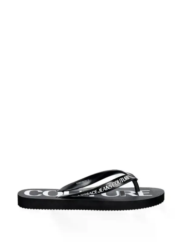Versace Logo-print Flip-flops - Black