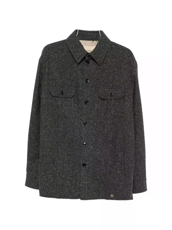 Valentino Garavani Vlogo Signature Jacket - Grey