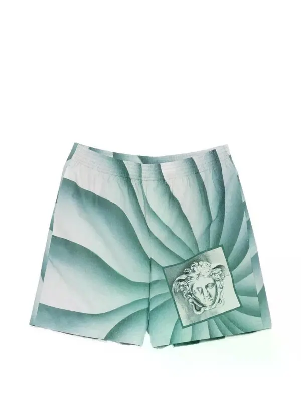 Versace The Vortex Medusa-print Shorts