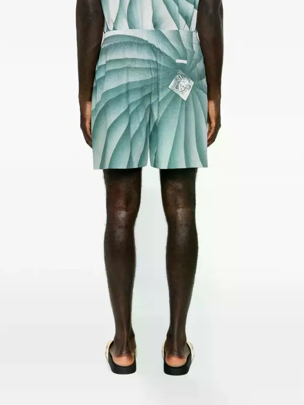 Versace The Vortex Medusa-print Shorts