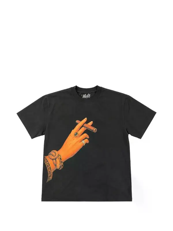 MELT Short-sleeve T-shirt - Black