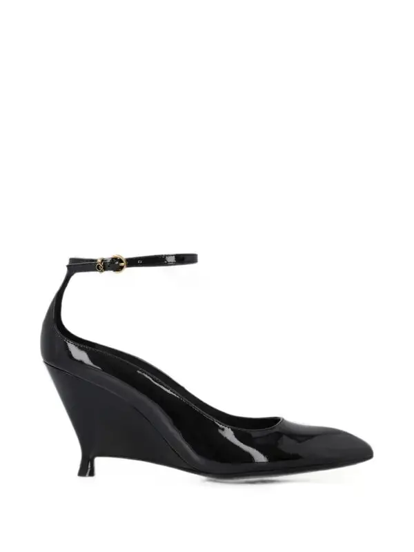 Pinko Patent-leather Wedge Pumps