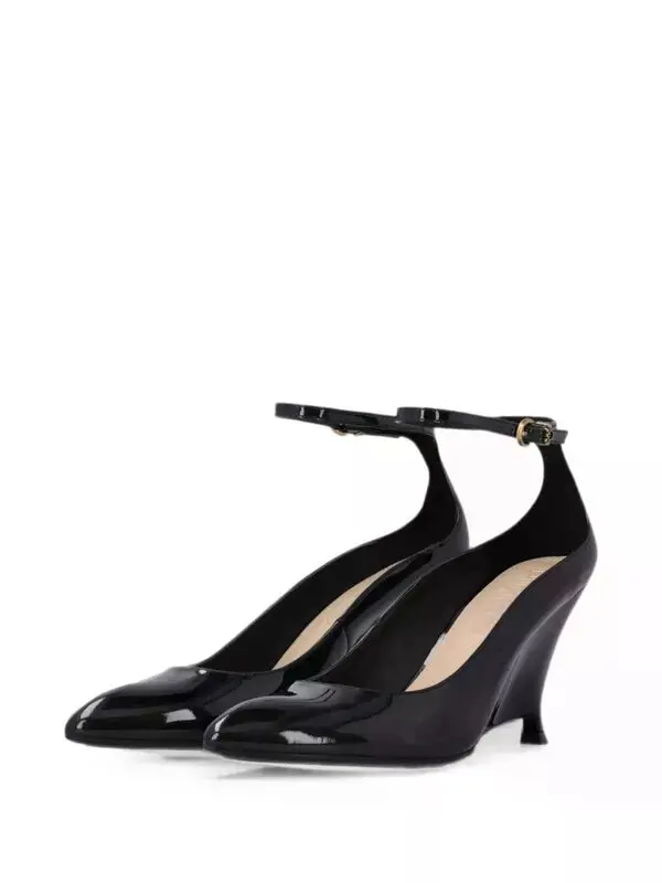 Pinko Patent-leather Wedge Pumps